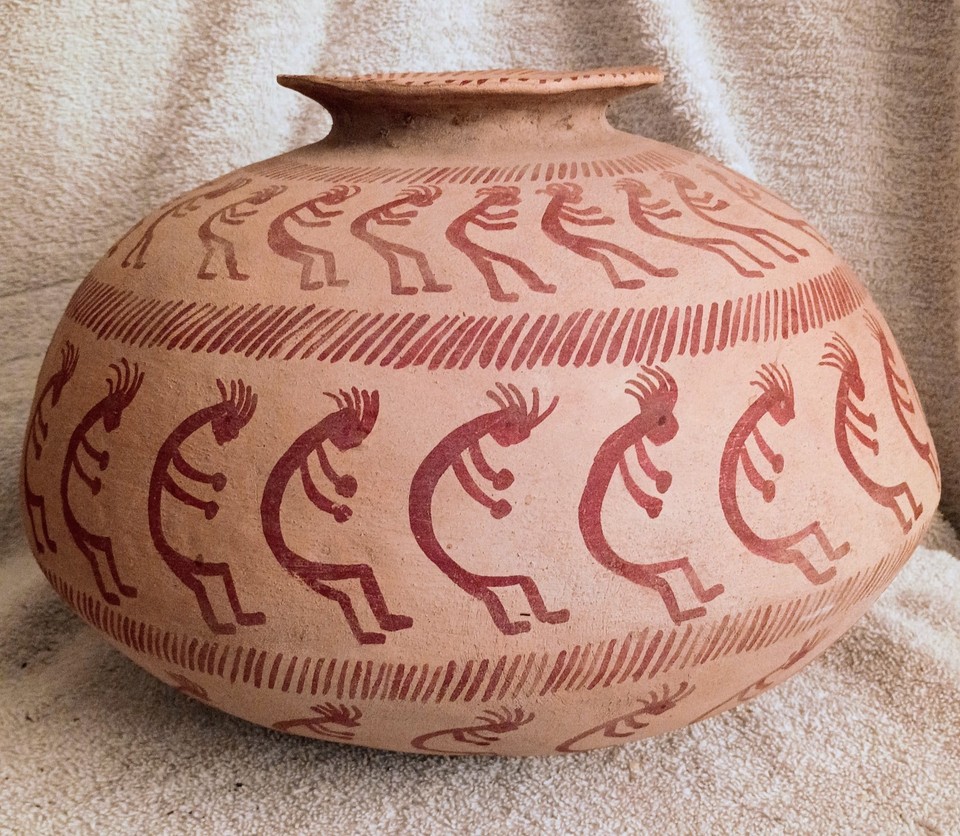 Hohokam Gila Shoulder Red On Buff Replica | eBay