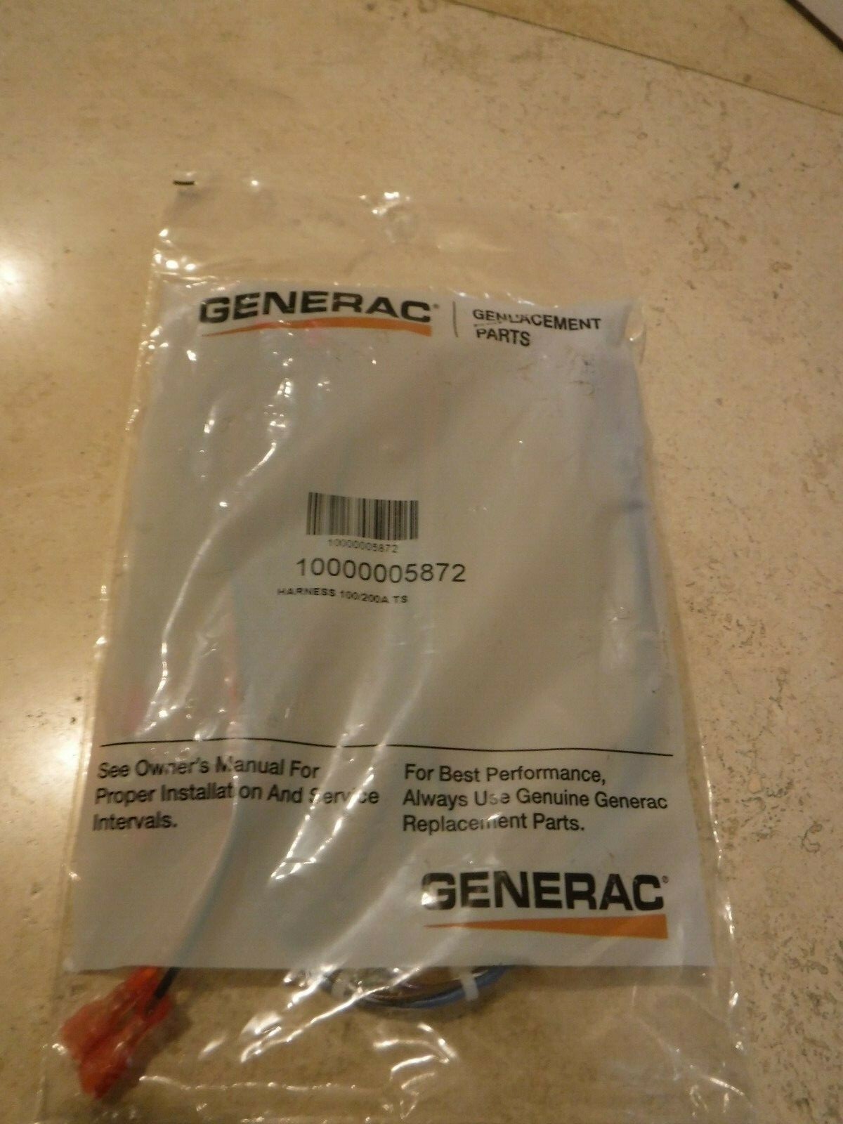 Generac Automatic Transfer Switch Wiring Harness Separate Load Shed ...