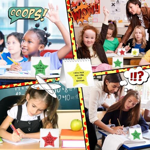 36 Pcs I Need Help Mini Flip Charts Star Classroom Management Need ...