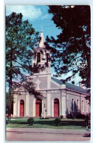 St Martinville Catholic Church 1950s Vintage Postcard F14 | eBay