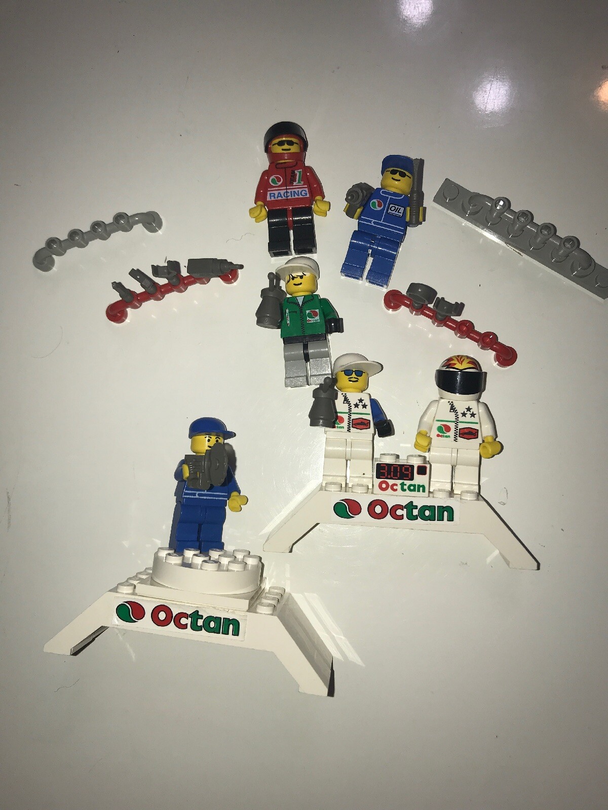 Lot of Lego Octan Race Team Mini Figures minifigs Town City People | eBay