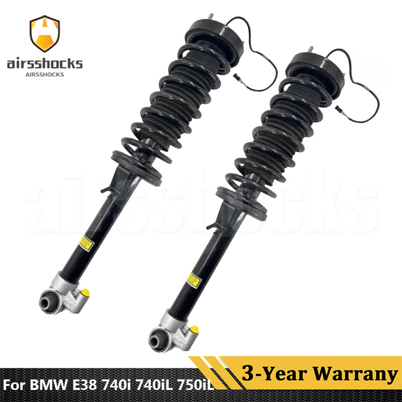2X Fit BMW E38 740i 740iL 750iL 1995-2001 Rear Shock Struts Spring ...