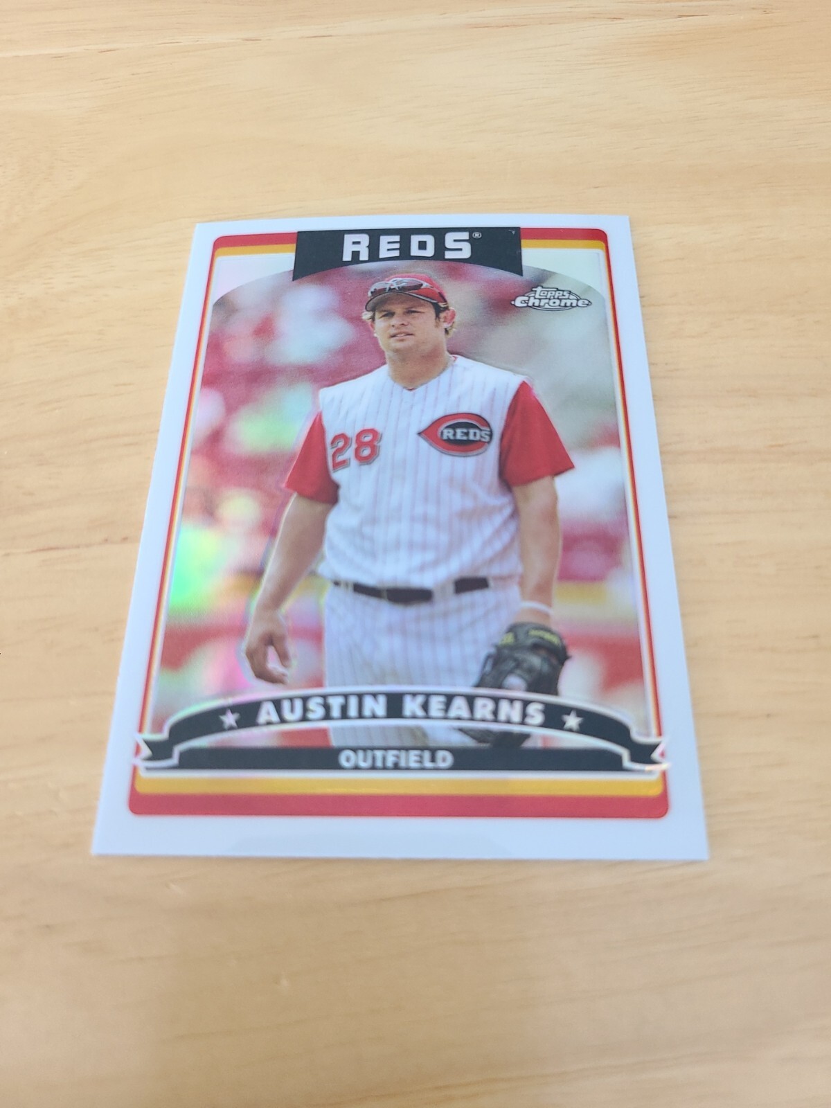 2006 Topps Chrome Refractor #201 Austin Kearns Reds $$$ | eBay