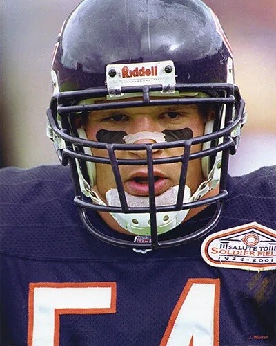 Brian Urlacher Chicago Bears Portrait 8x10 PHOTO PRINT | eBay