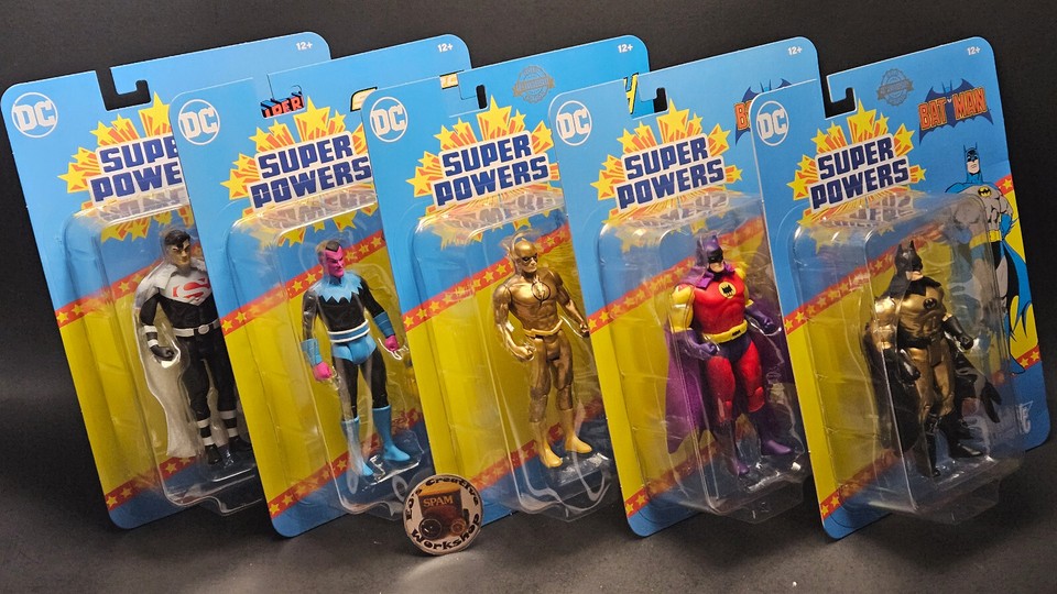 McFarlane DC Super Powers 4.5" Action Figure - You Choose - 12/04/2025 ...
