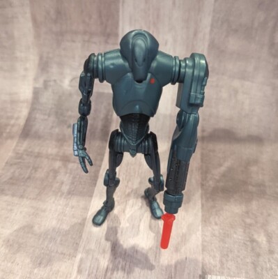 EXPLODING SUPER BATTLE DROID - Star Wars Episode II 2001 Hasbro Action ...