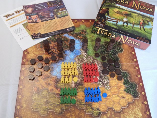 Terra Nova Board Game 2006 Winning Moves Germany/immortal Eyes Games ...