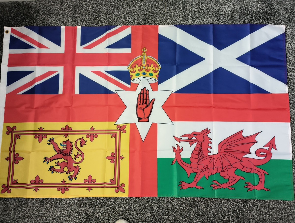 Britain Flag Premium Vector | New Detailed Flag With Map World Of