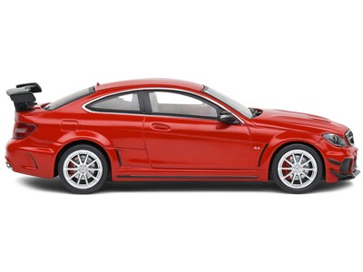 Solido S4311602 2012 Mercedes-Benz C63 AMG Black Series Fire Opal Red 1 ...