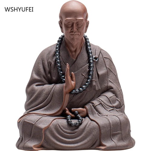 Chinese Buddhism Zen historical figure Master Hongyi statue Ceramic ...