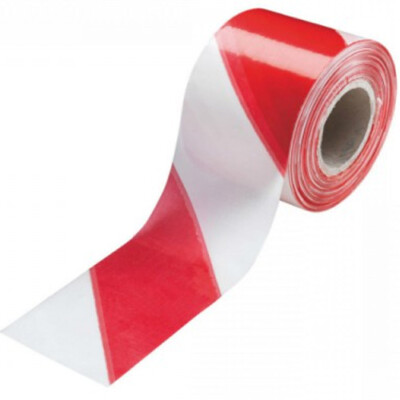 Ruban de balisage avertissement de sécurité rouleau 75 mm. x 100 mètres ...