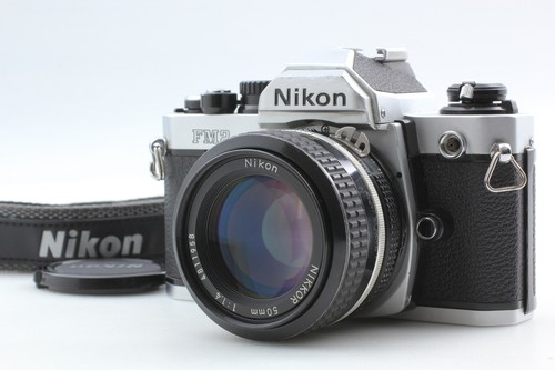 [Exc+5 w/Strap] Nikon New FM2 FM2N Film Camera + Ai 50mm f/1.4 Lens ...