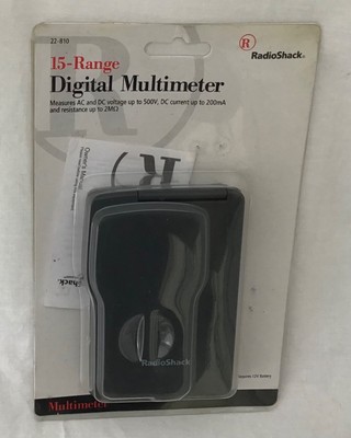Multimeters - Multimeter Radio Shack