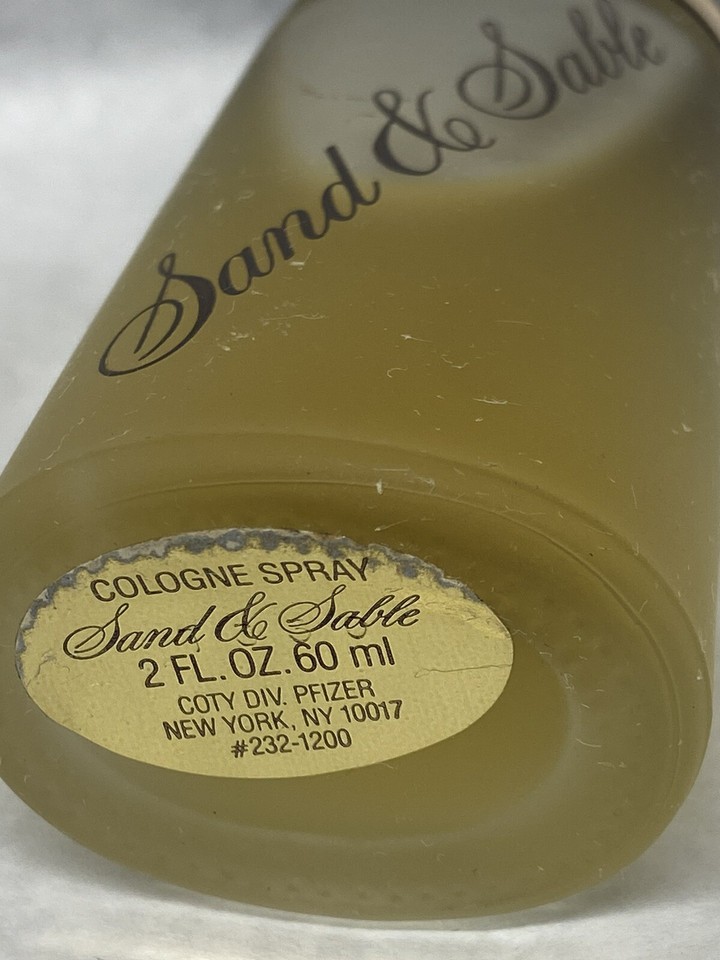 sand & sable cologne spray 2oz scuffed bottle | eBay