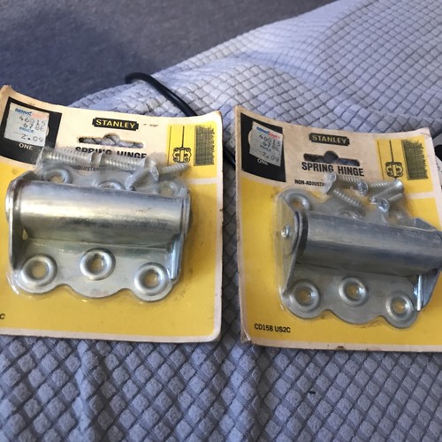 Stanley CD158 US2C Spring Hinge Vintage Lot Of 2 | eBay