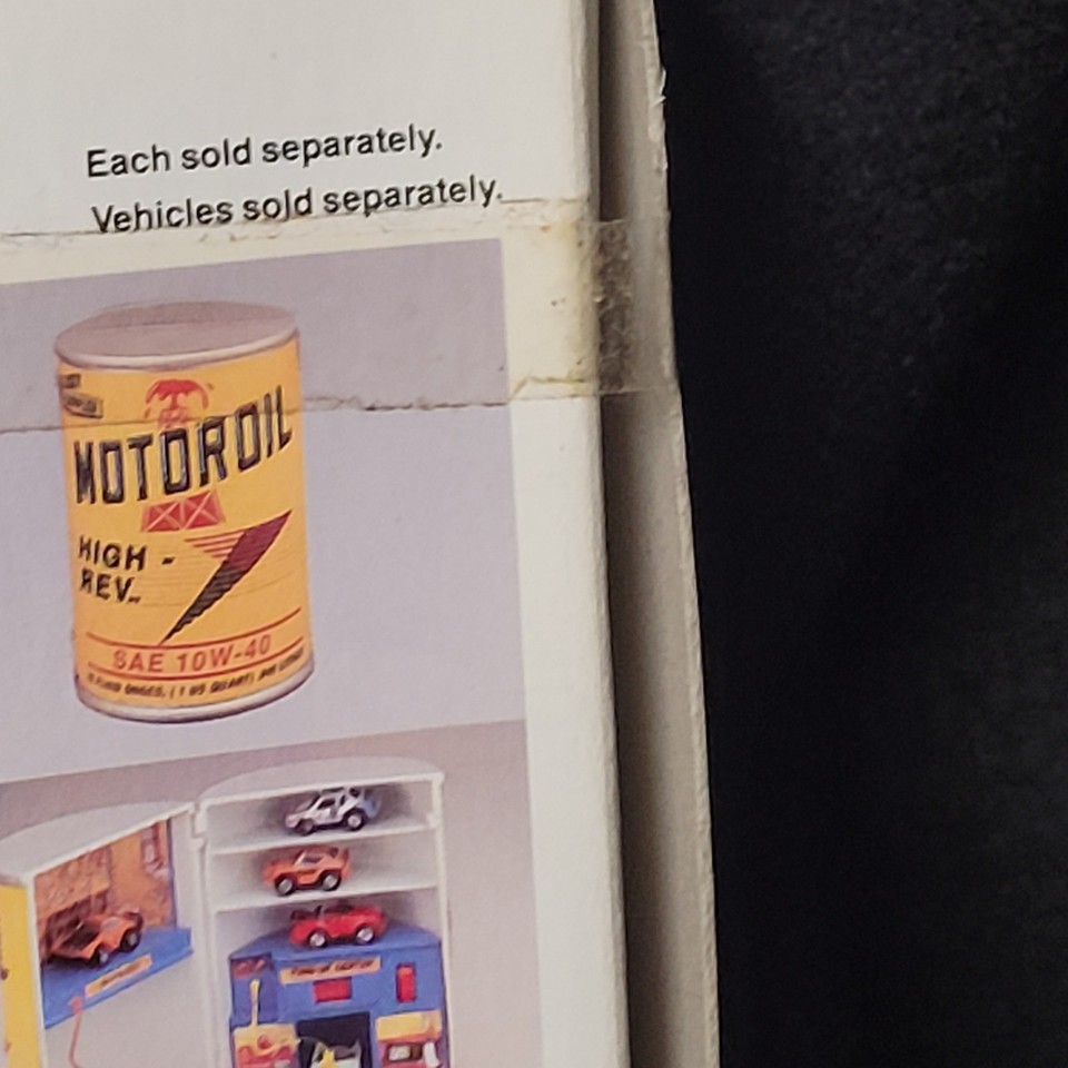 Vintage Galoob Micro Machines Gas Additive Gas Station Sealed In Box ...