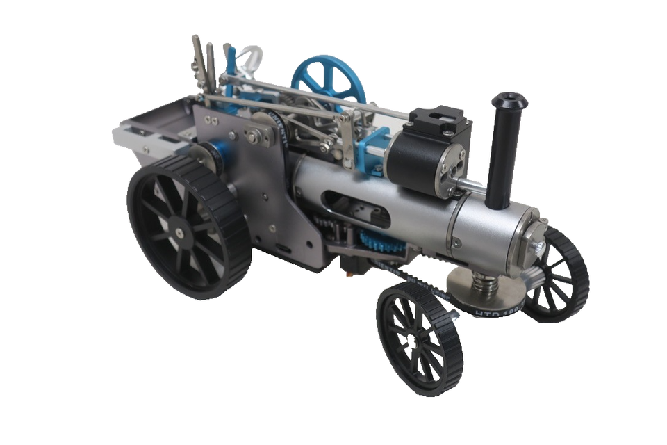 Teching DM34 Steam Car Model Steam Engine Car Kit Automobile Assembled ...