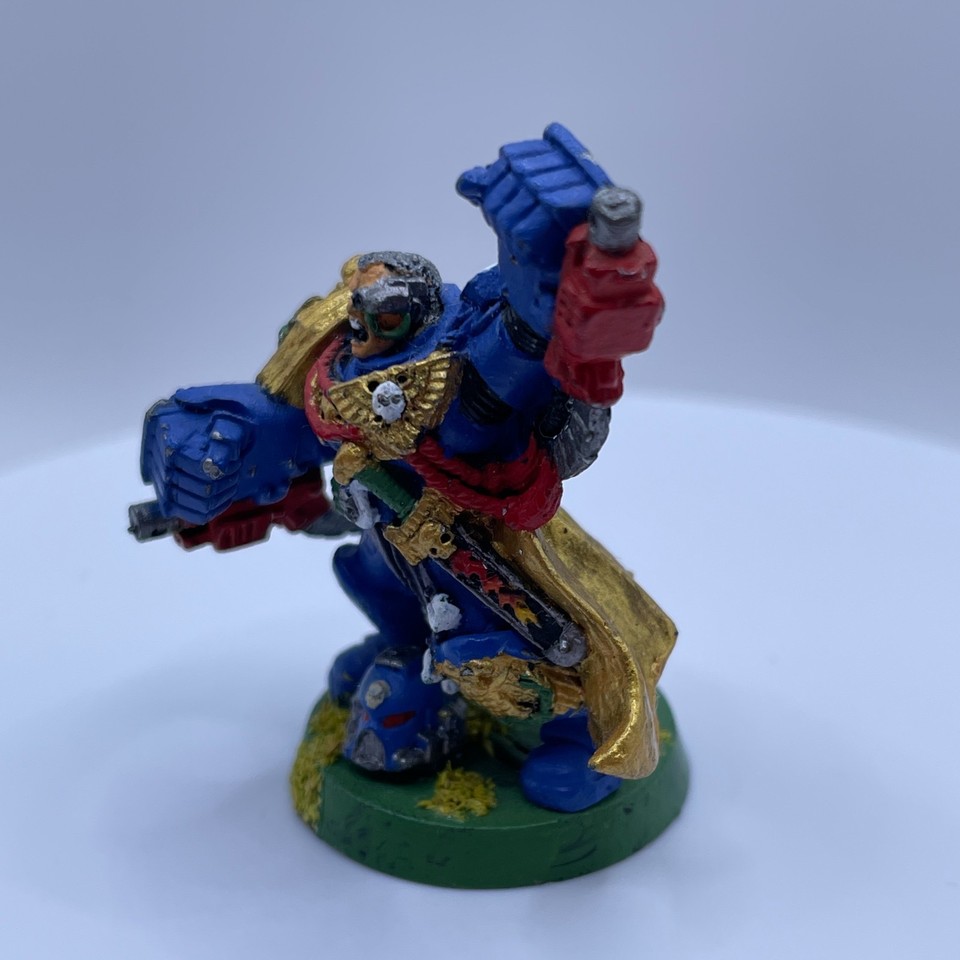 Ultramarines Space Marine Marneus Calgar 2nd Edition Warhammer 40K OOP ...