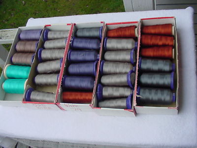 63 Large Spools Embroidery Thread (EMB34) | eBay