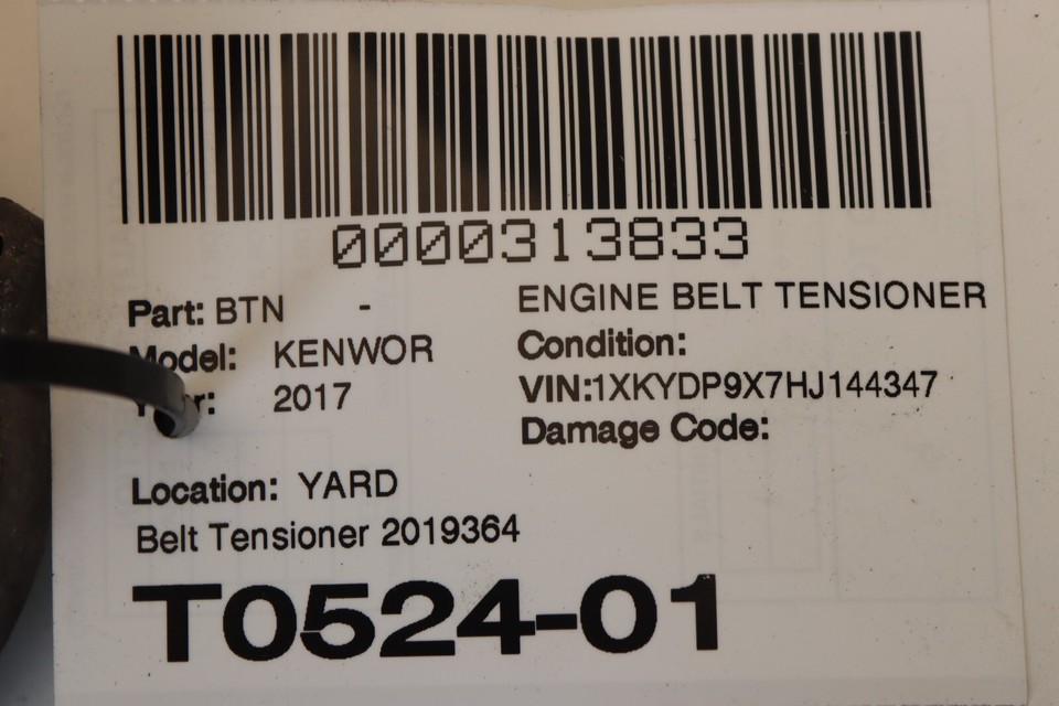 2013-2022 KENWORTH T680 PACCAR MX-13 DIESEL ENGINE BELT TENSIONER ...