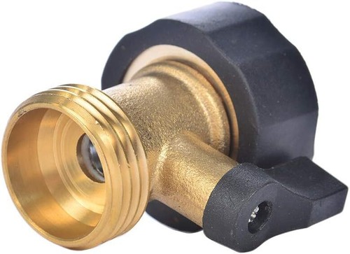 Tap Adaptor Connector Brass 1/2" 3/4" Garden Water Fit Hose Pipe Tap ...