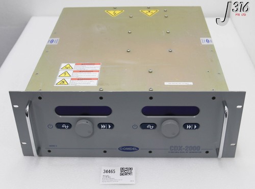 34465 COMDEL 13.56/2MHZ DUAL RF GEN, CDX-2000, P/N: FP5336R1 CDX2000 | eBay