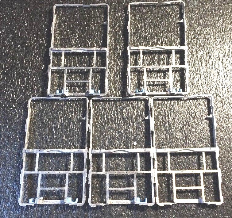 LOT OF 5PCS Metal Mid-frame for Apple iPod Classic 6th 7th Gen A1238 ...