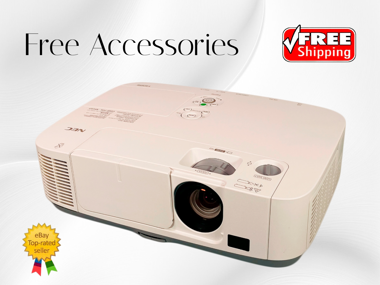 Versatile 3LCD Projector: WXGA Resolution, 4000 Lumens, Closed ...