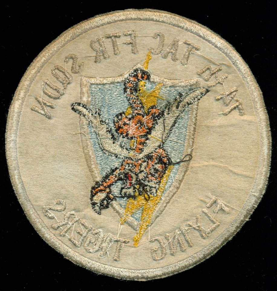 USAF 74th Tactical Fighter Squadron Flying Tigers Patch N-9 | eBay