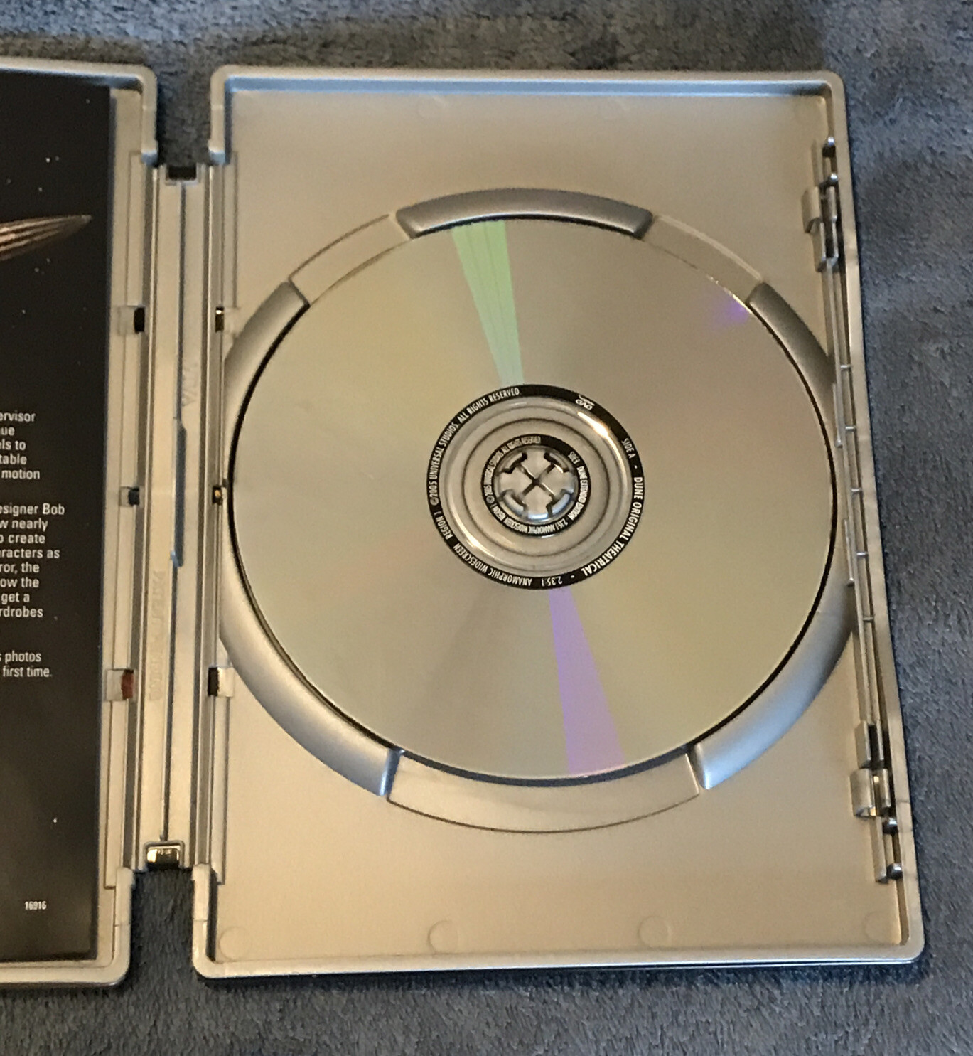 Dune (2006) Extended Version Steelbook DVD 2006 2-sided disc! FREE ...