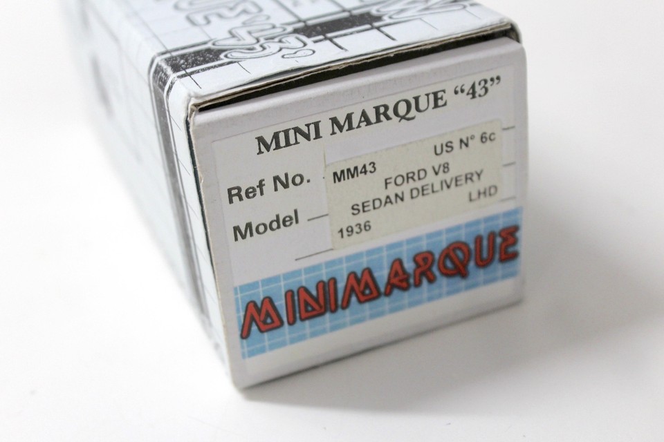 1:43 Minimarque 43 Ford V8 Sedan Delivery Van 1936 "Cilla" Yellow ...