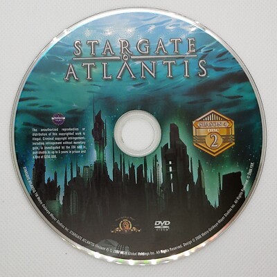 Stargate Atlantis: Season 4 - Replacement DVD Disc #2 | eBay