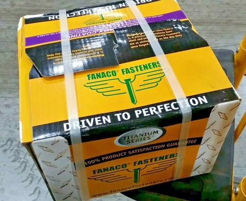Fanaco Fasteners Titanium Series 10D Smooth Shank 3in. 20° Gun Nails ...