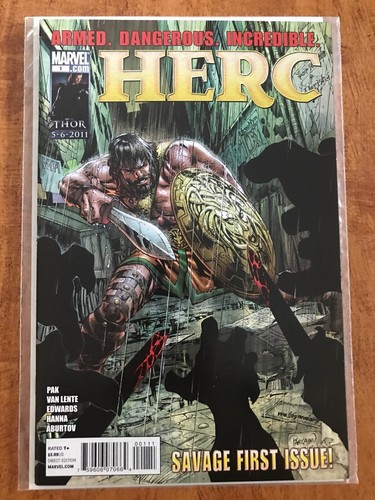 HERC #1 HERCULES MARVEL COMICS 2011 - VF/NM | eBay
