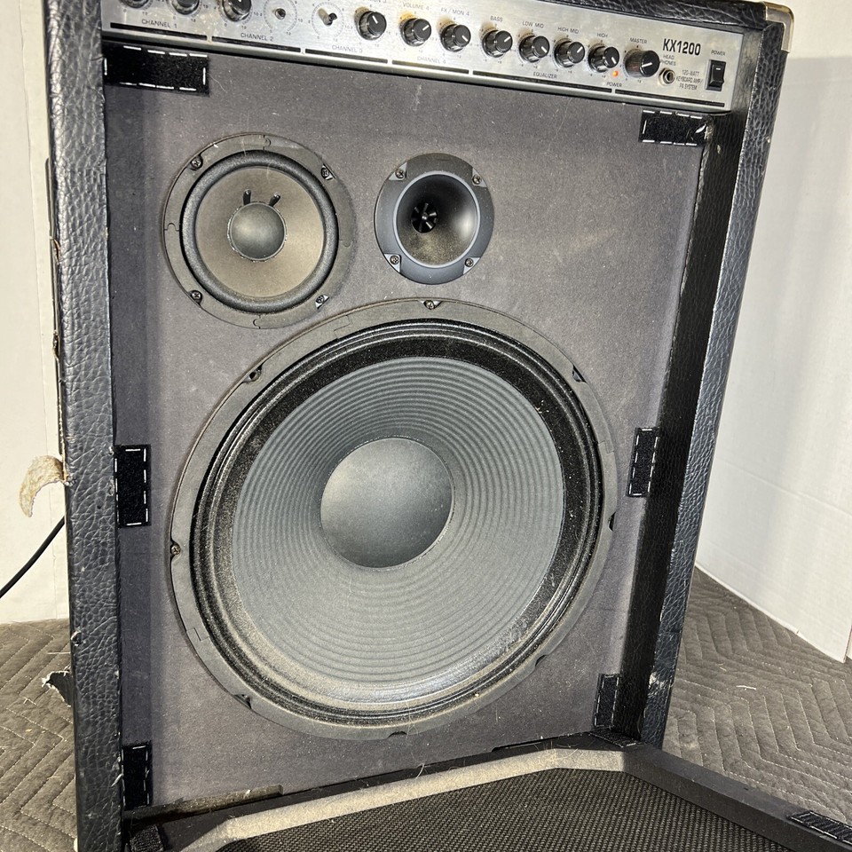 Behringer KX1200 Keyboard Amp 120 watt / pa system 4 channel tested | eBay