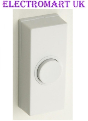 DOOR BELL CHIME BELL PUSH PRESS BUTTON WHITE | eBay UK