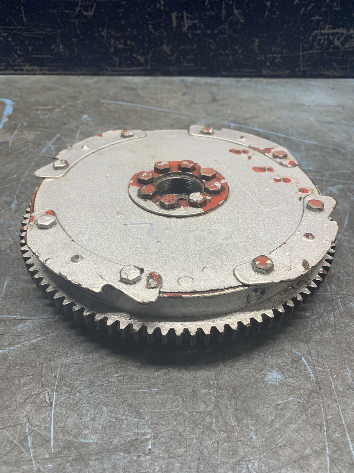 OS7902 MERCURY MARINE FLYWHEEL ASSY 257-7555A 8, 94 TOOTH 271-859238A 9 ...