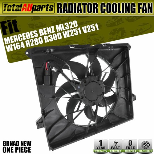 Radiator Cooling Fan Fits for Mercedes Benz ML320 ML280 W164 R280 R300 ...