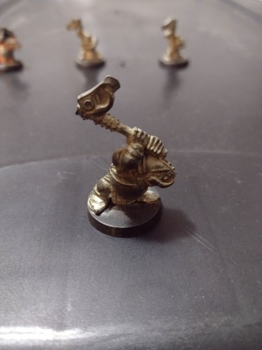 chronopia miniature war game dwarf dark axe warriors warband 4 models ...