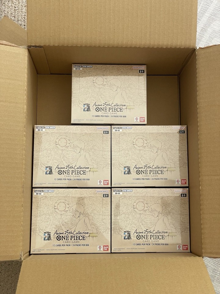 One Piece EB02 Anime 25th Collection Booster Box English SEALED | eBay UK