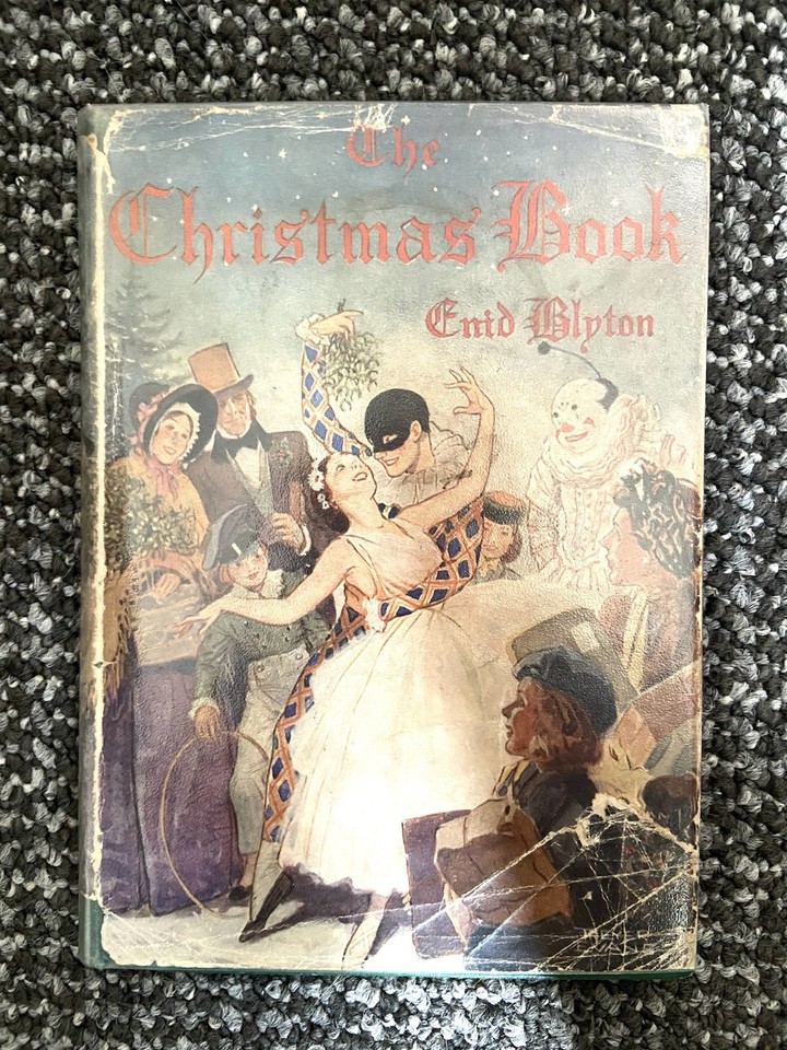 *SIGNED BY AUTHOR* Enid Blyton The Christmas Book 1950 Ed VG in G ...