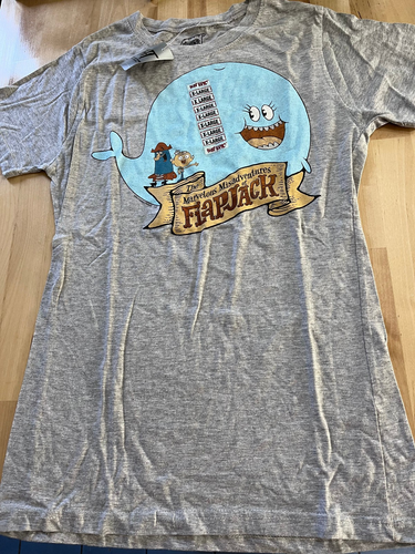 The Marvelous Misadventures of Flapjack Graphics GRAY T-shirt - Teens ...