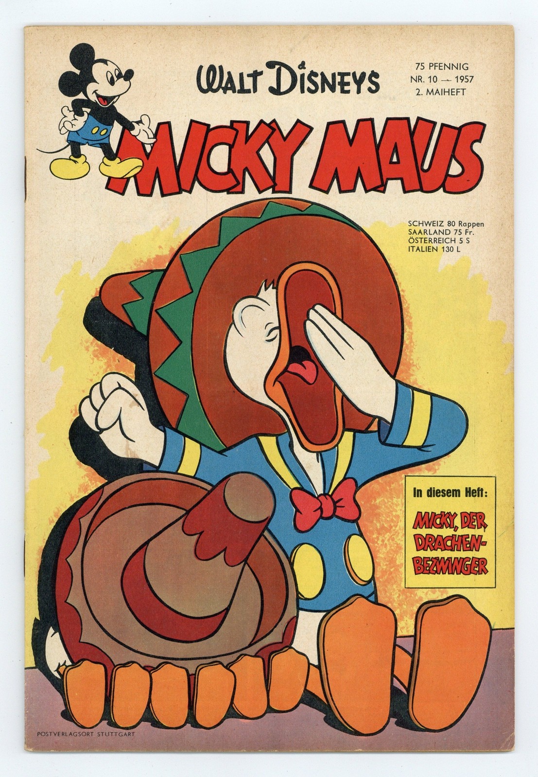 Micky Maus 1957, #10 VG 4.0 | eBay.de