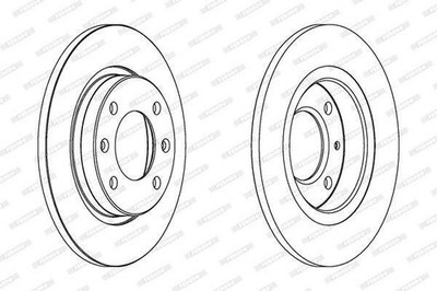 Paar Bremsscheiben Audi-Vw 08417710=800053=171615301 =3 21615301 | eBay