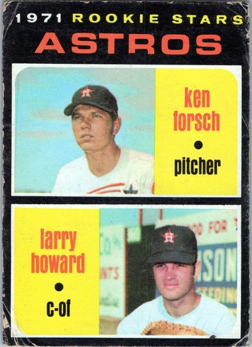 1971 Topps Rookie Stars #102 Houston ASTROS - Ken Forsch Larry Howard ...