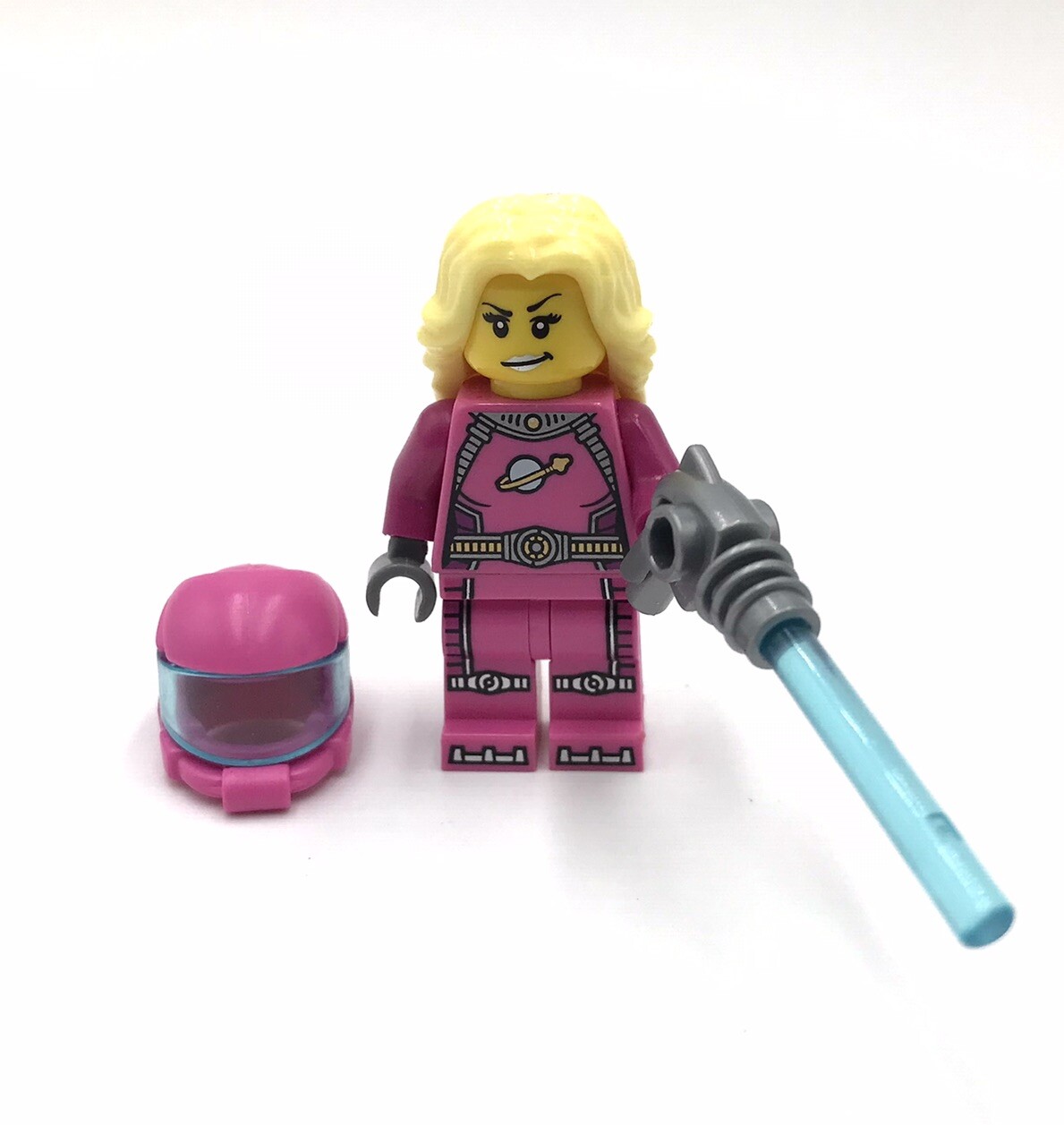 LEGO Intergalactic Girl minifigure CMF Series 6 8827 mini figure Space ...