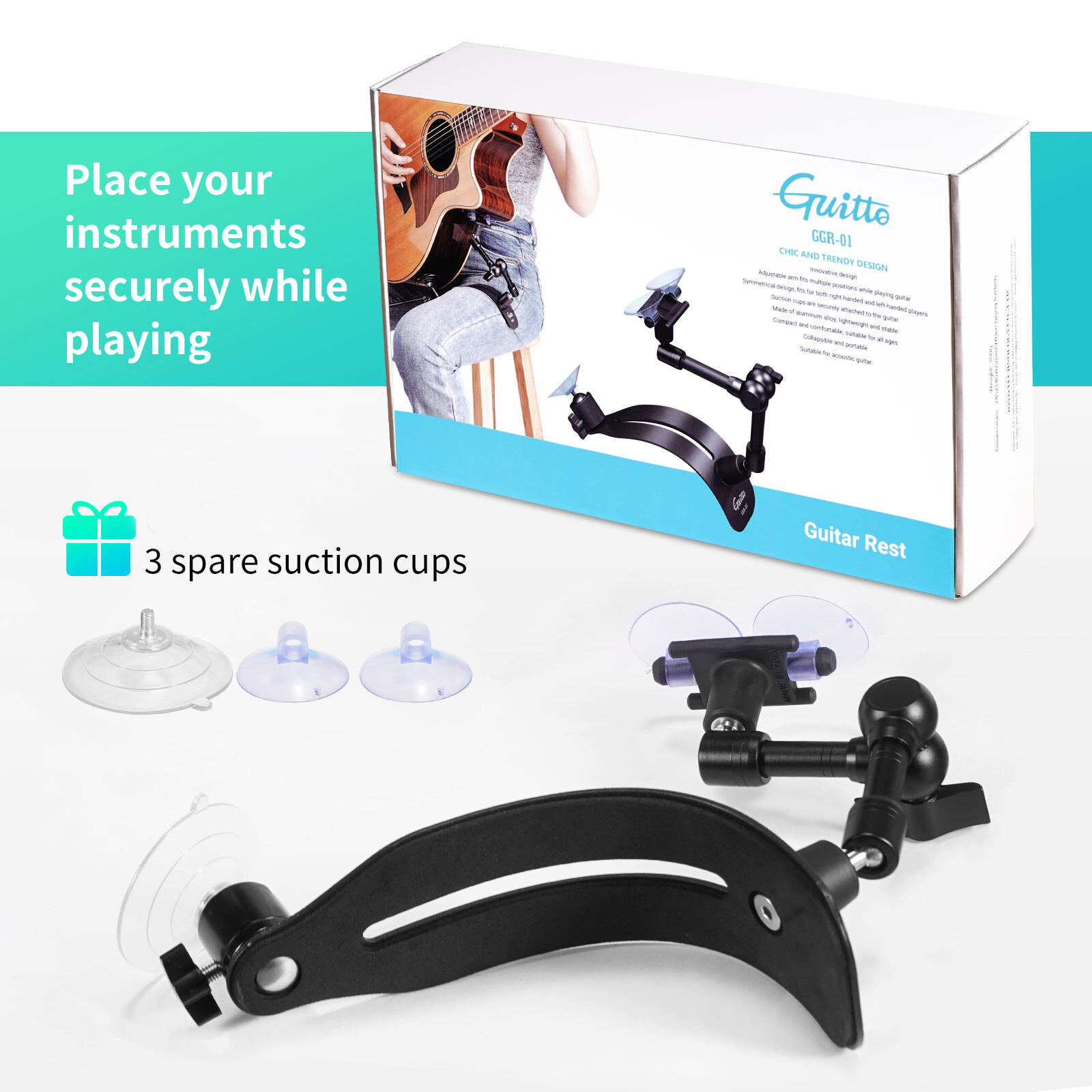 Guitar Balance Support Leg Balance Support Ergonomic Design Adjustable Angle | eBay