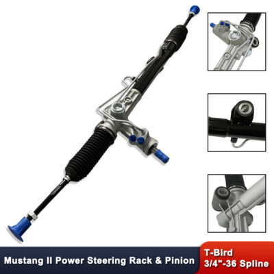 For Ford Mustang II Pinto T Bird Power Steering Rack &Pinion w ...