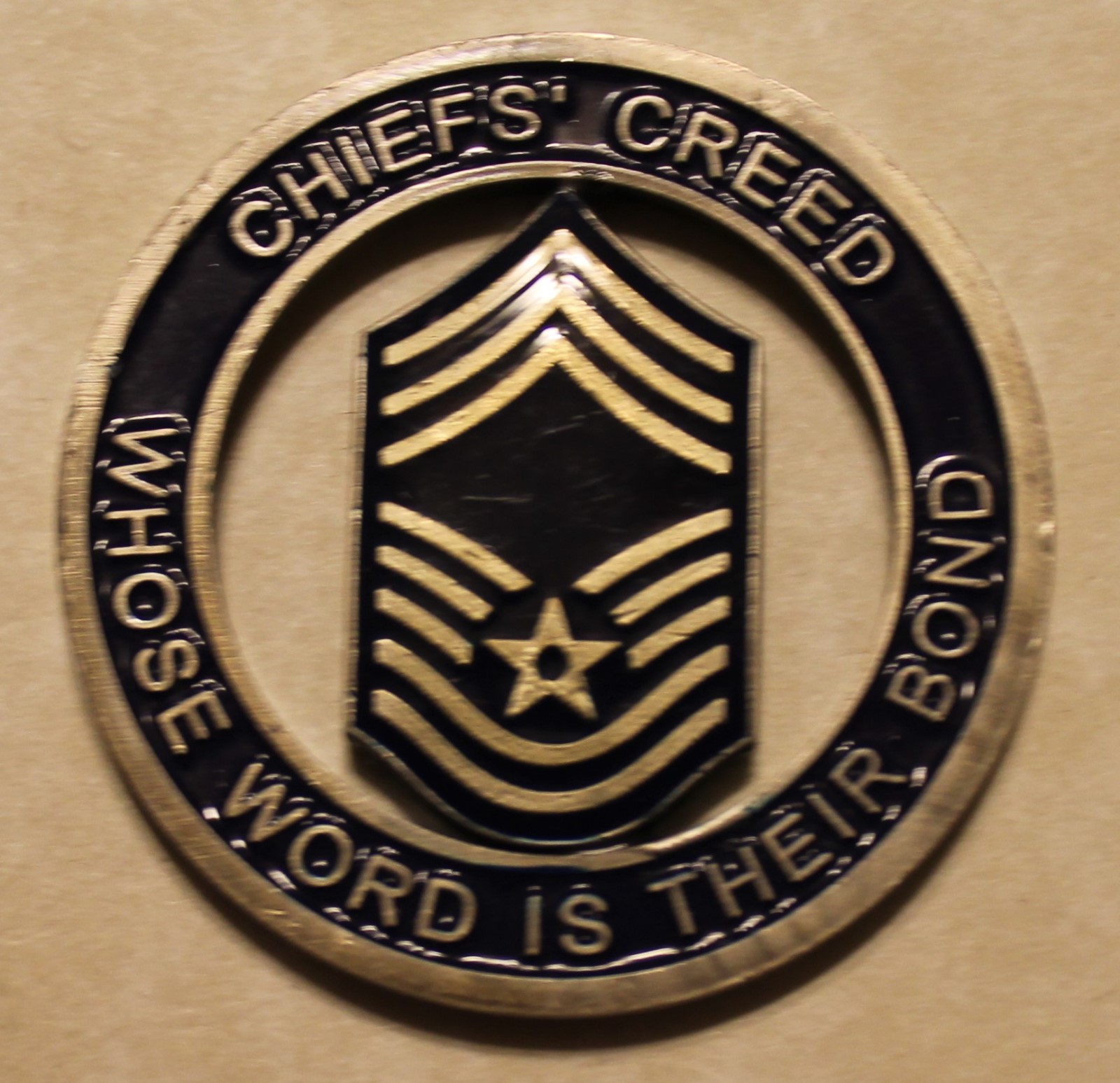 Air Combat Command ACC Chief's Group CMSgt Air Force Challenge Coin | eBay