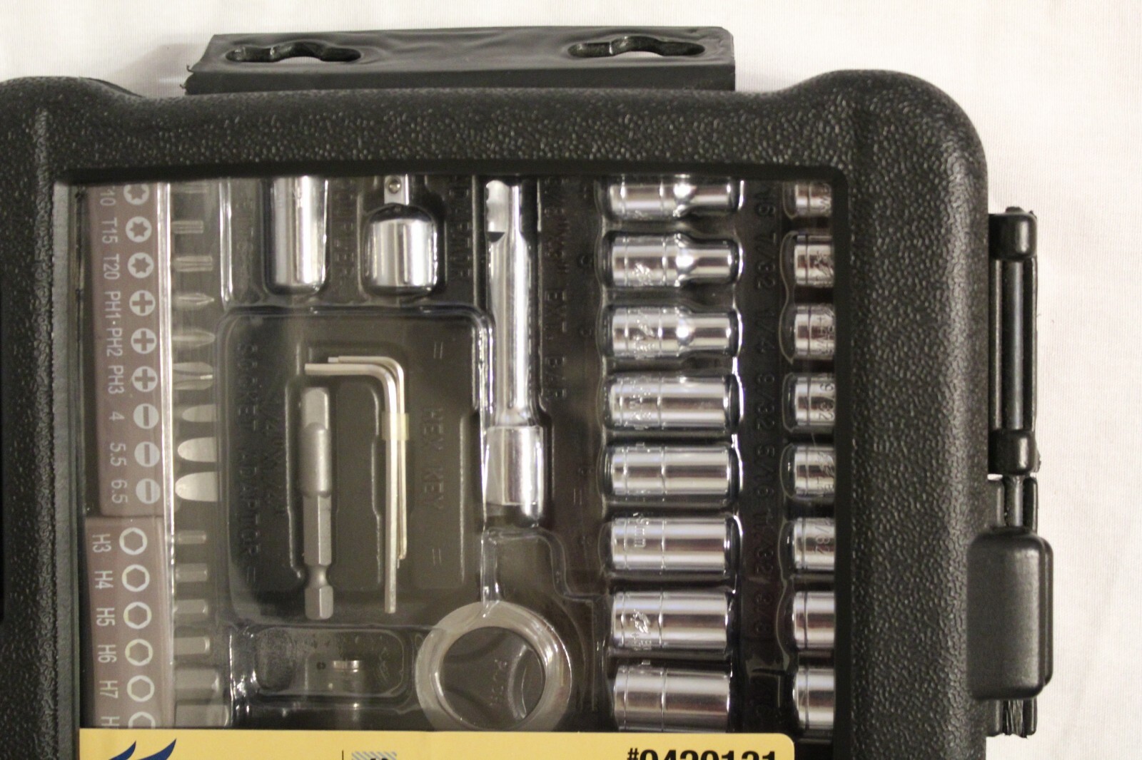 BLUE HAWK 53 PC SOCKET AND BIT SET #0420131 | eBay